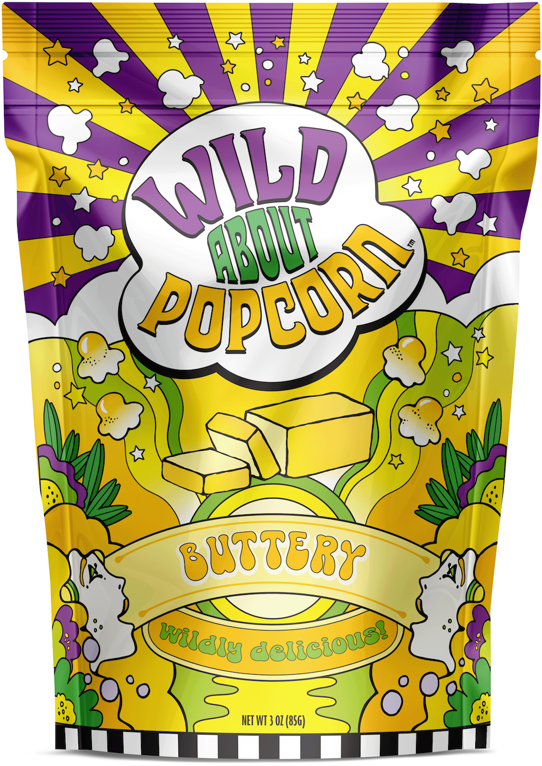Individual Pouches – Wild About Popcorn